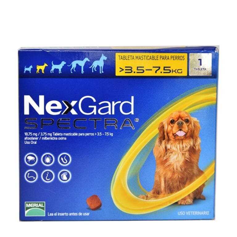 Nexgard Spectra 3.5 – 7.5 Kg – Jotagro