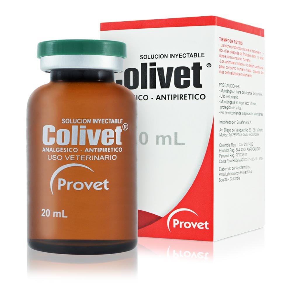 Colivet X 20 Ml - JOTAGRO DISTRIBUCIONES ESPECIALIZADAS