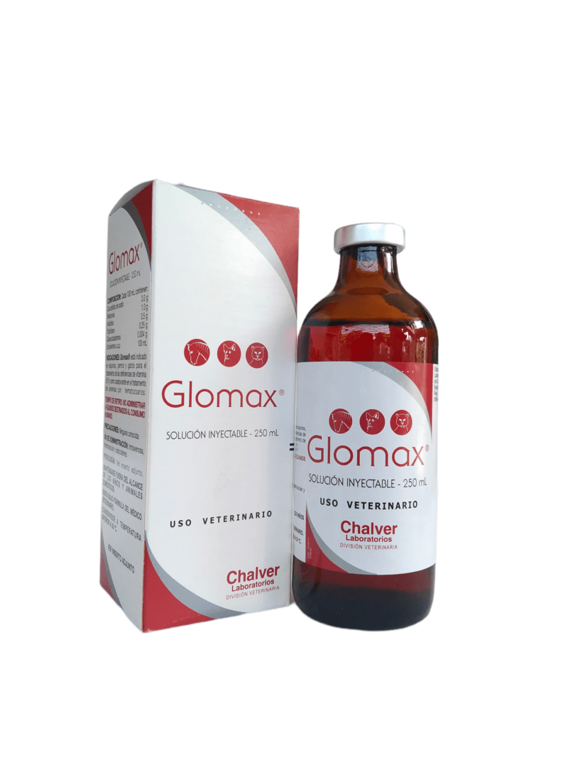 Glomax Inyectable X 250 Ml - JOTAGRO DISTRIBUCIONES ESPECIALIZADAS