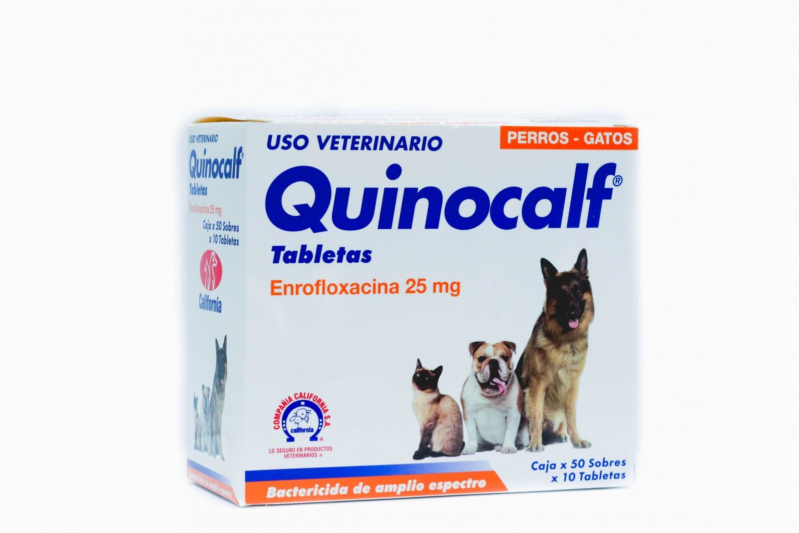 Quinocalf 25mg X 10 Tabletas - JOTAGRO DISTRIBUCIONES ESPECIALIZADAS