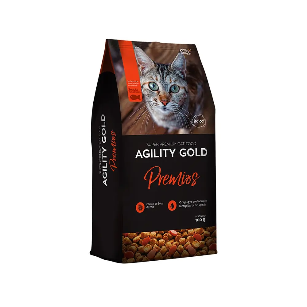 AGILITY PREMIOS GATO X 75 GR - JOTAGRO DISTRIBUCIONES ESPECIALIZADAS