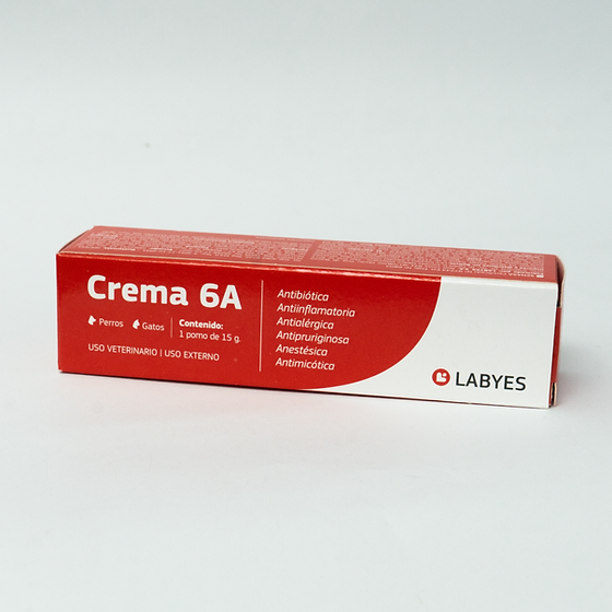 Crema 6A Tubo 15gr - JOTAGRO DISTRIBUCIONES ESPECIALIZADAS