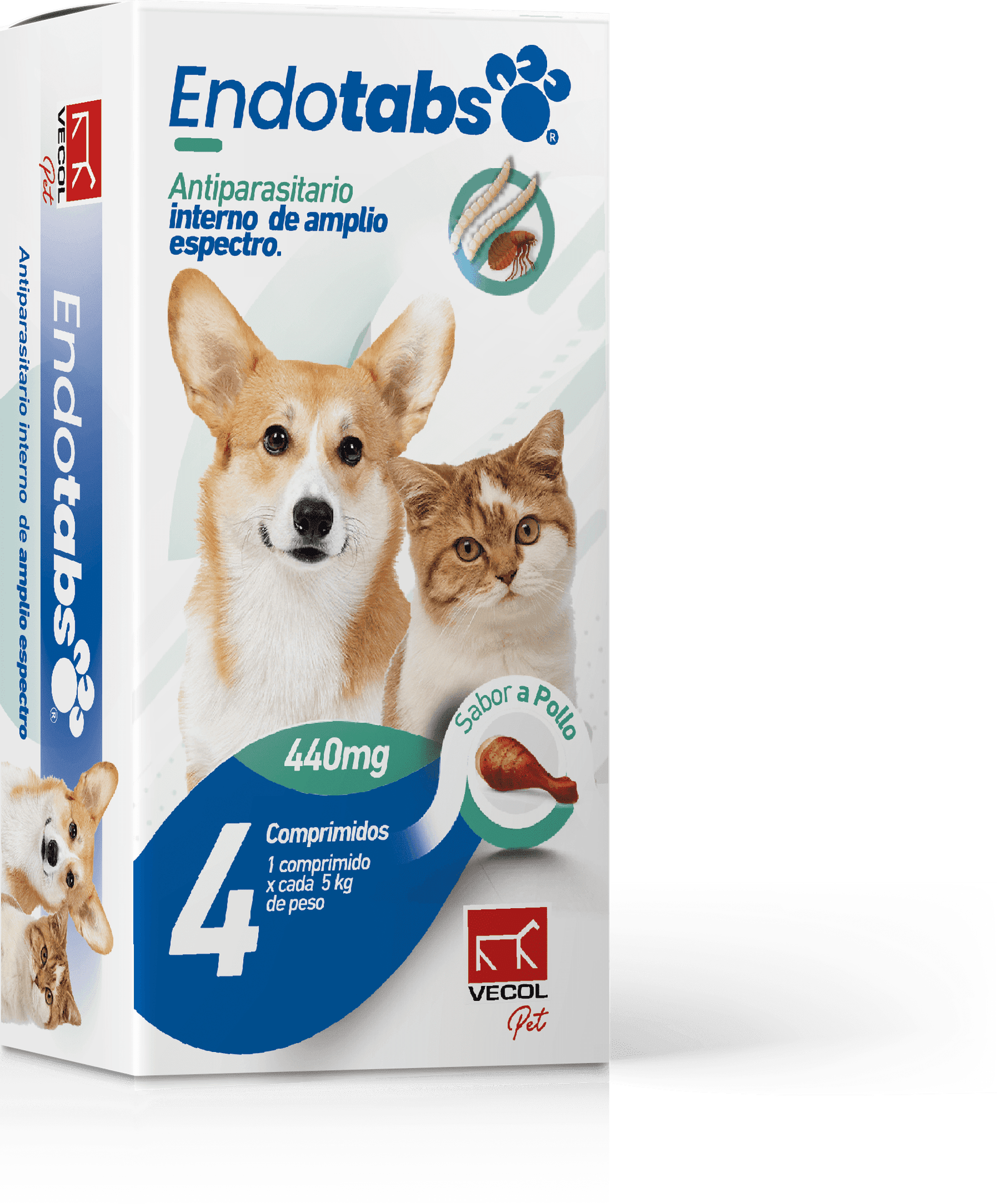 Endotabs 440mg (4 tabletas) - JOTAGRO DISTRIBUCIONES ESPECIALIZADAS